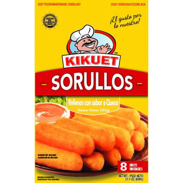 Sorullo Maiz Sabor a Queso Kikuet (8ct) – MÁS PAN